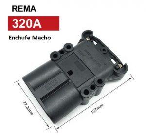 Enchufe Rema DIN320 macho 320A - Yemin