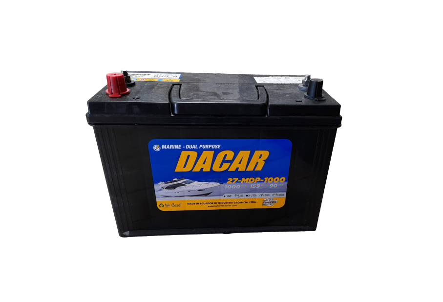 Batería Dacar 12V 105A 27-MDP-1125 Marina Ciclo Profundo - Yemin