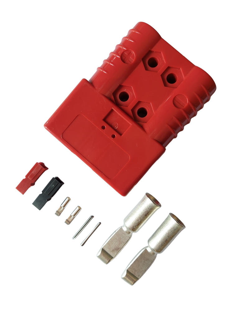 Enchufe Anderson SMH SBE320 rojo con pines auxiliares - Yemin