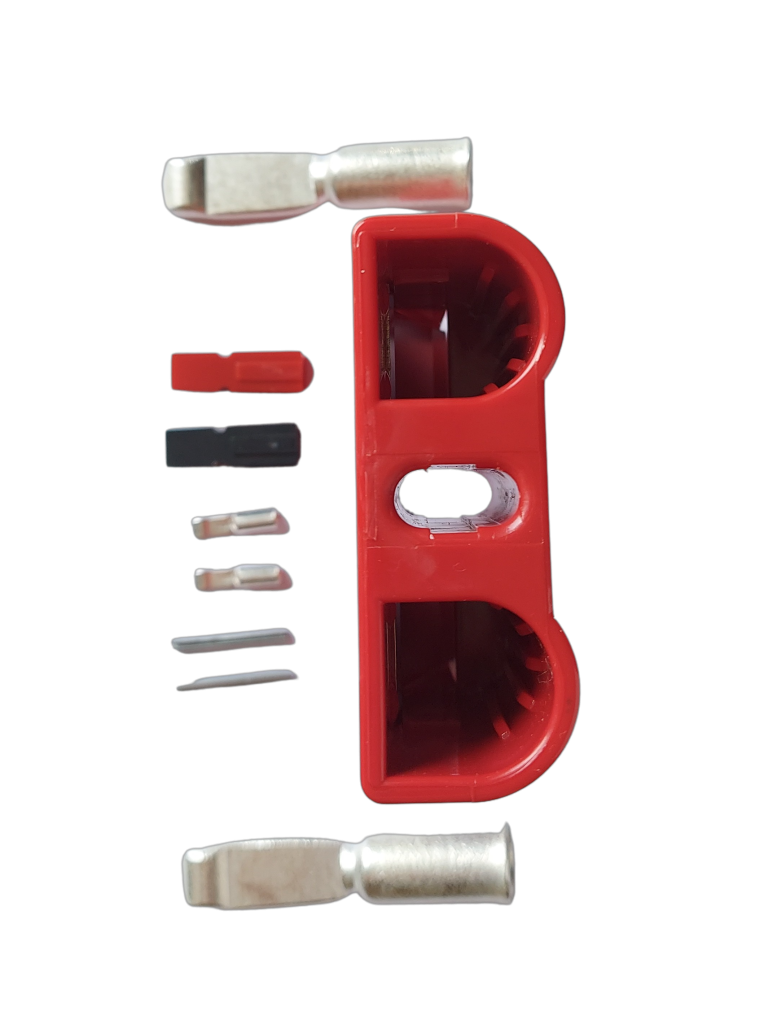 Enchufe Anderson SMH SBE320 rojo con pines auxiliares - Yemin