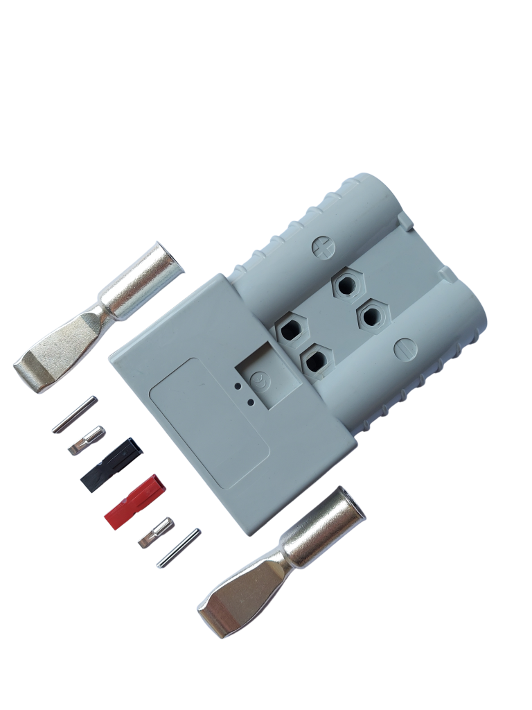 Enchufe Anderson SMH SBX350 gris con pines auxiliares - Yemin