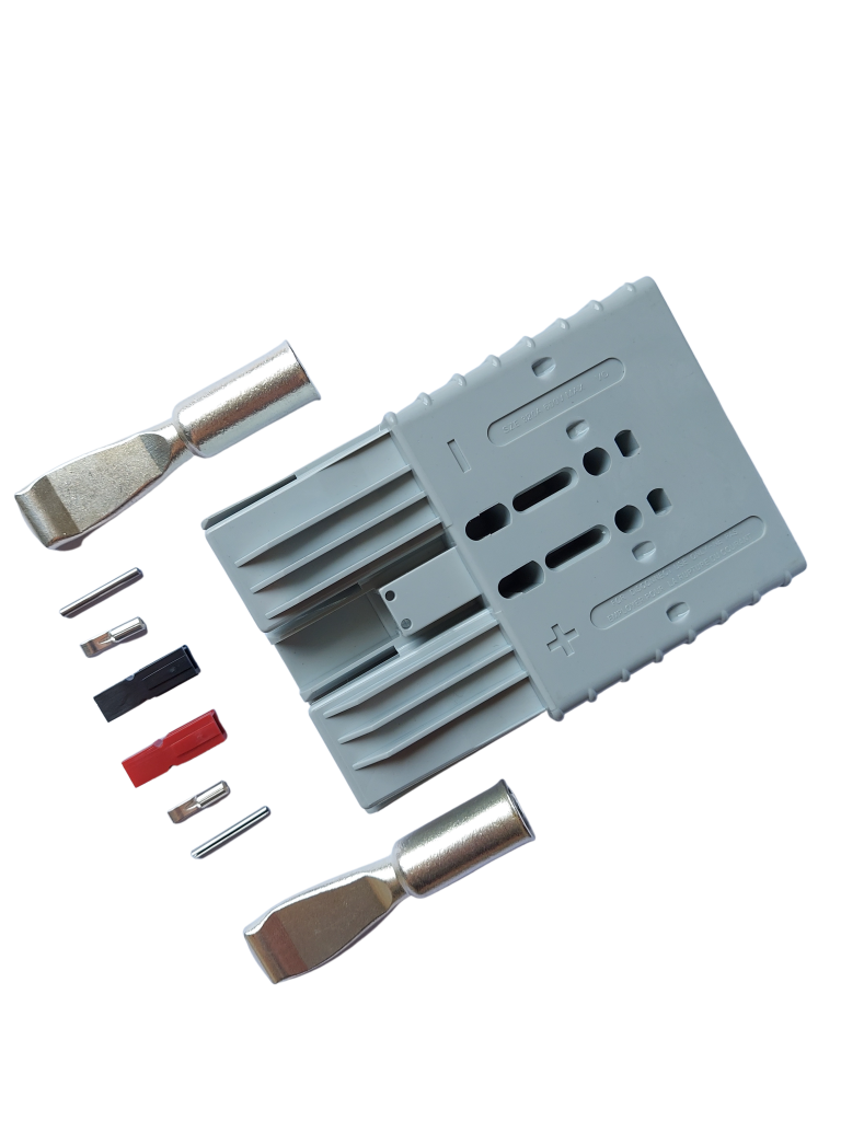 Enchufe Anderson SMH SBX350 gris con pines auxiliares - Yemin