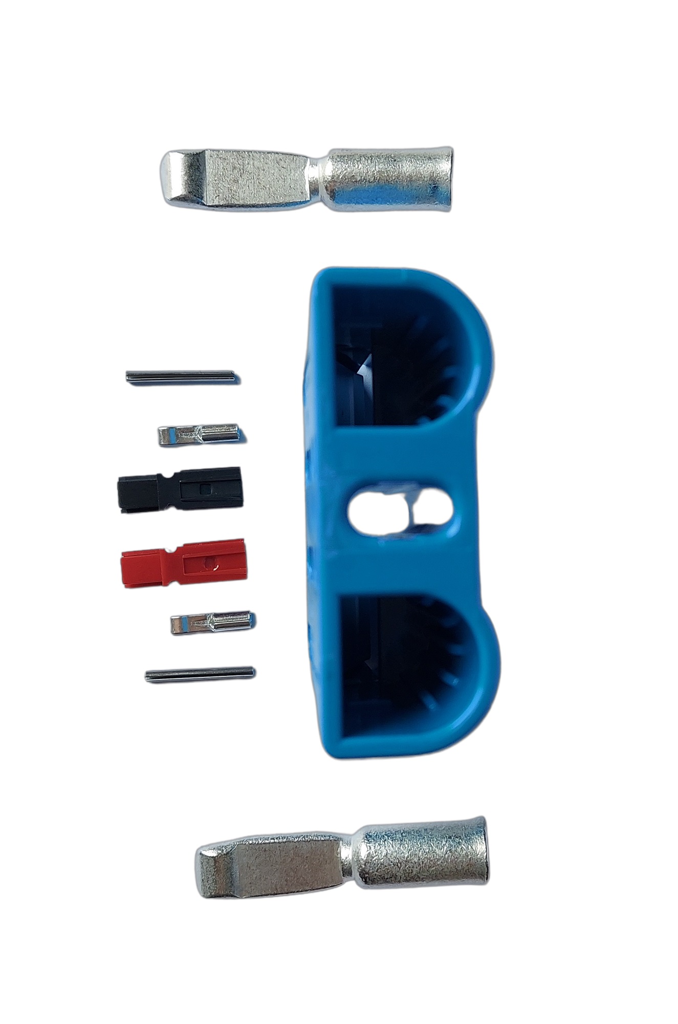 Enchufe Anderson SMH SBE320 azul con pines auxiliares - Yemin