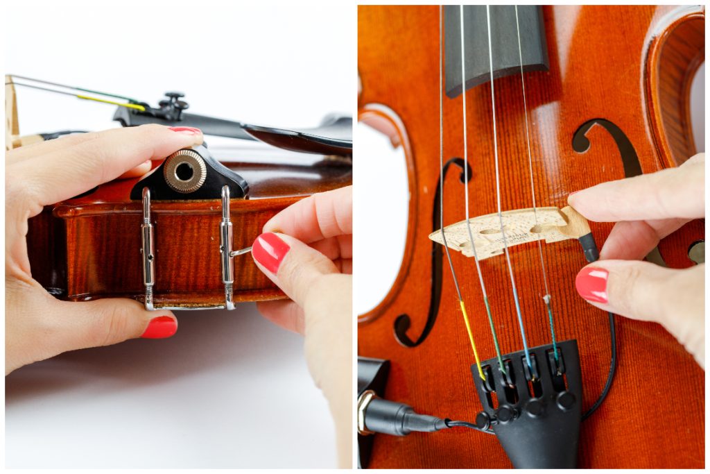 Pastilla KNA VV-3 piezoeléctrico para violín/viola - Yemin