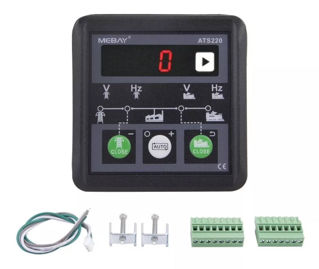 ATS Módulo Controlador MEBAY ATS220 para generador - Yemin