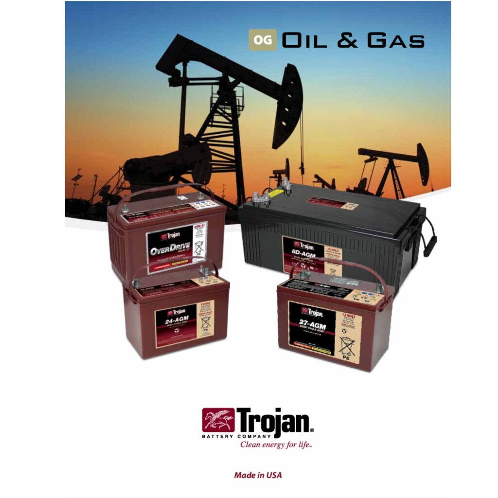 Batería Trojan 6V 390A L16G-AC Ciclo Profundo USA - Yemin