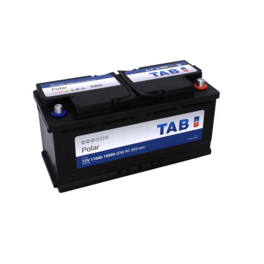 Batería Tab 12v 110a 1000cca 394x175x190mm L6 P11h 61002 - Yemin