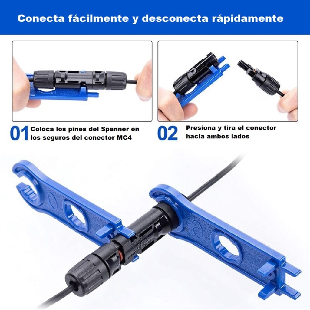 Llave Inglesa Mc4 Para Armar Conector Solar Mc4 - Yemin