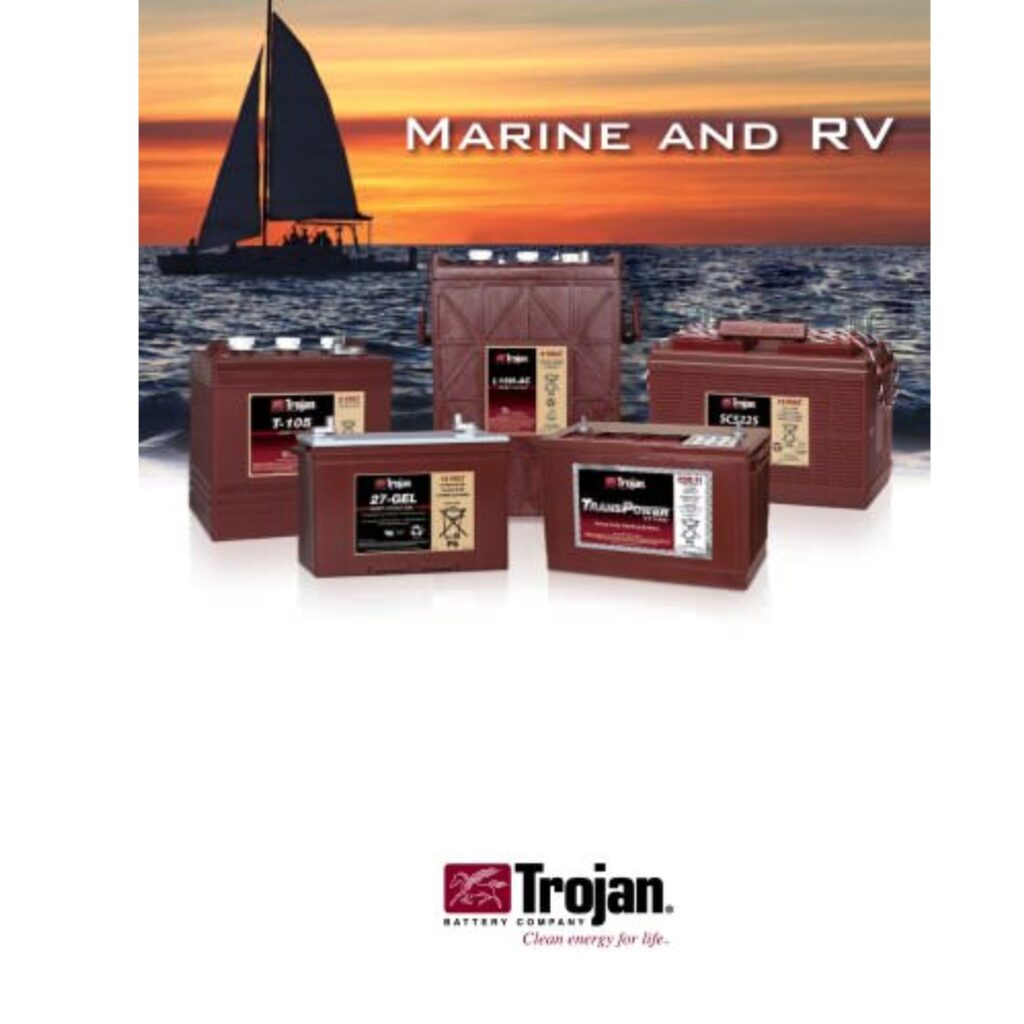 Batería Trojan 6V 420A L16P-AC Ciclo Profundo USA - Yemin