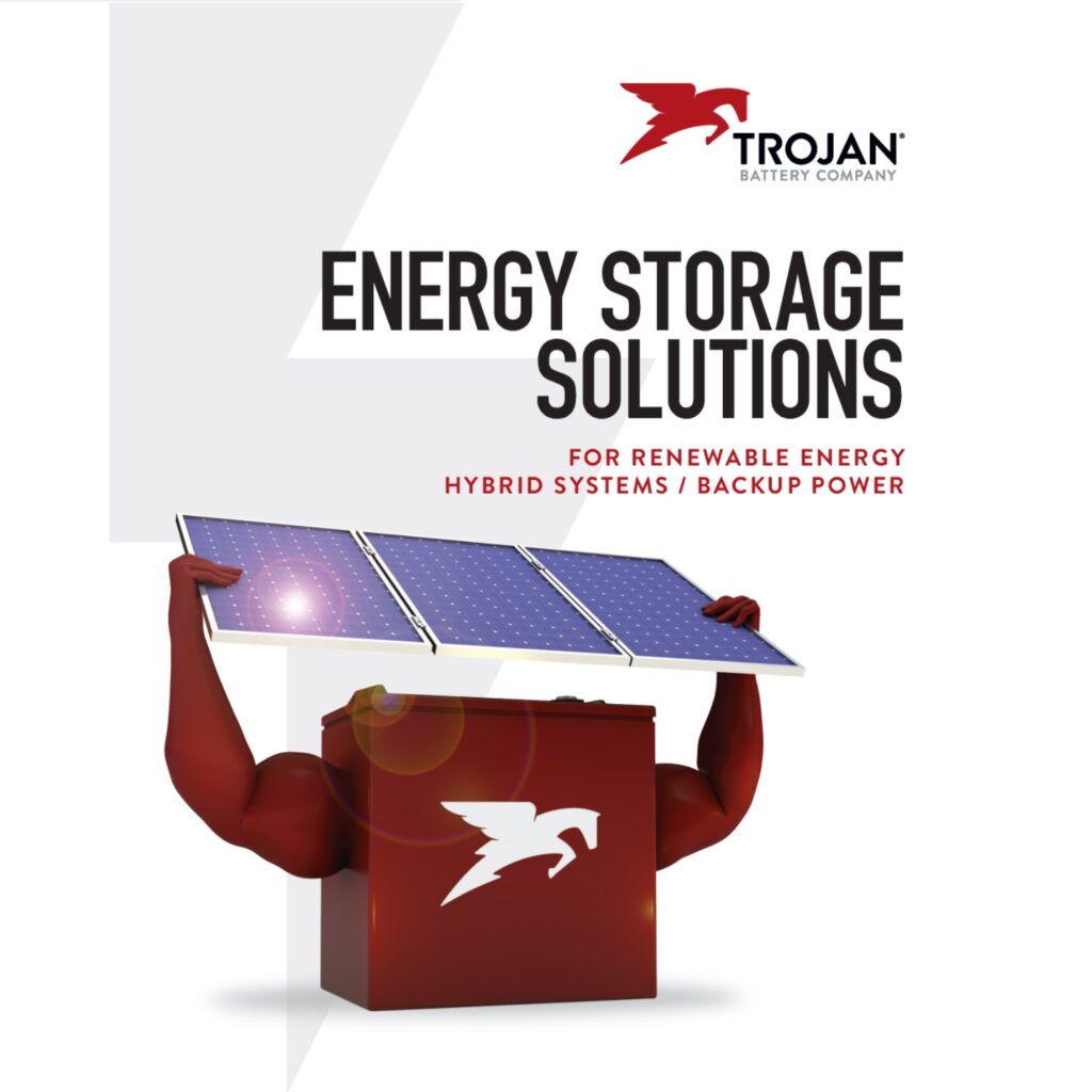 Batería Trojan 6V 420A L16P-AC Ciclo Profundo USA - Yemin