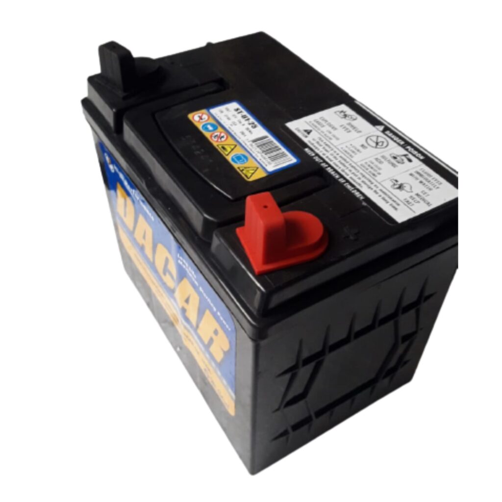Batería Dacar U1 12n24 12v 27a Para Tractor Cortador Pasto - Yemin