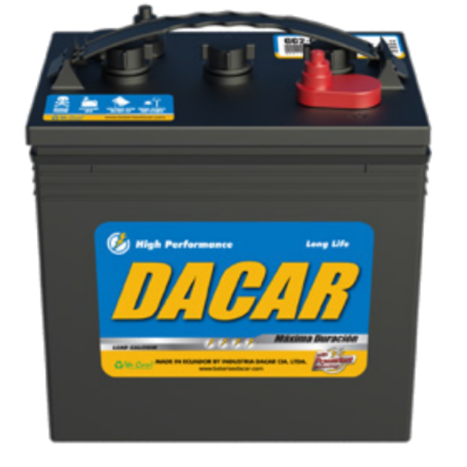 Batería Dacar GC2-225 6V 225Ah - Yemin