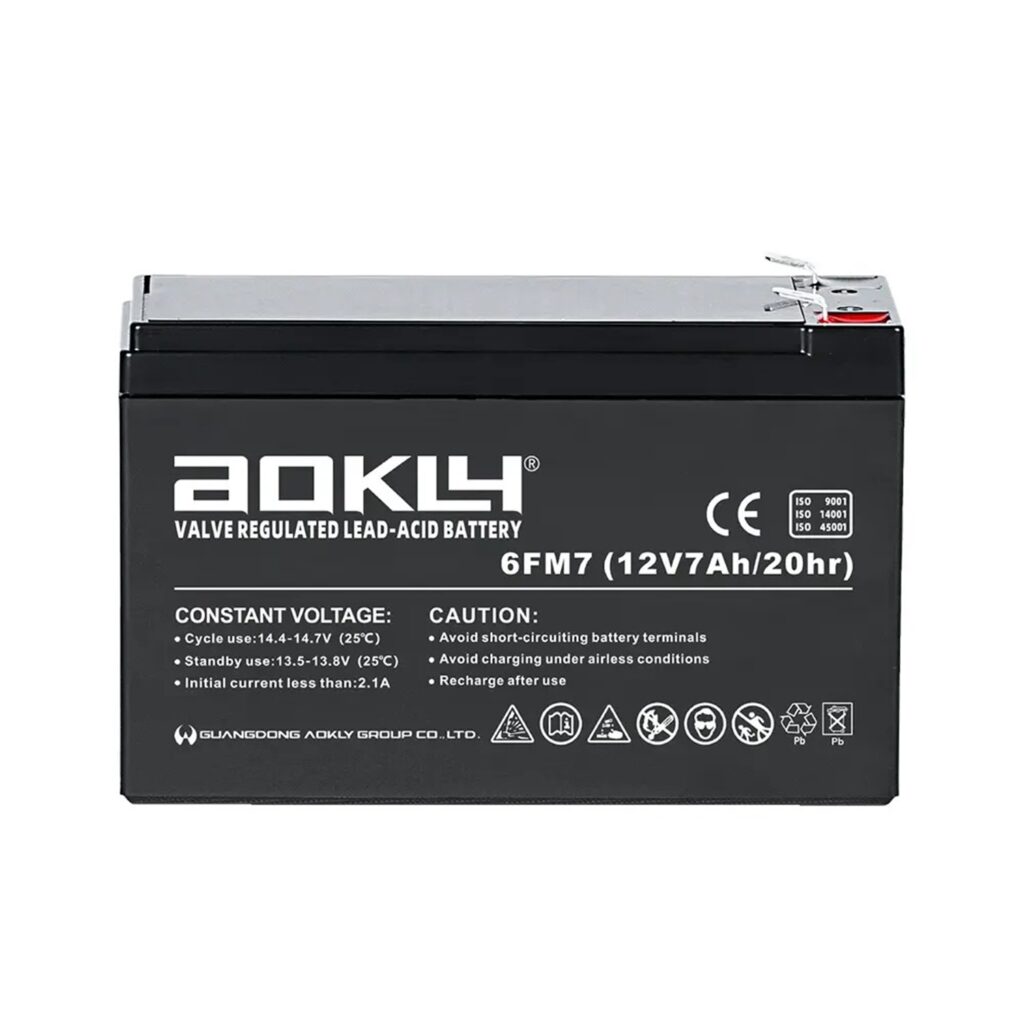 Batería Aokly 6FM7 12V 7Ah AGM - Yemin