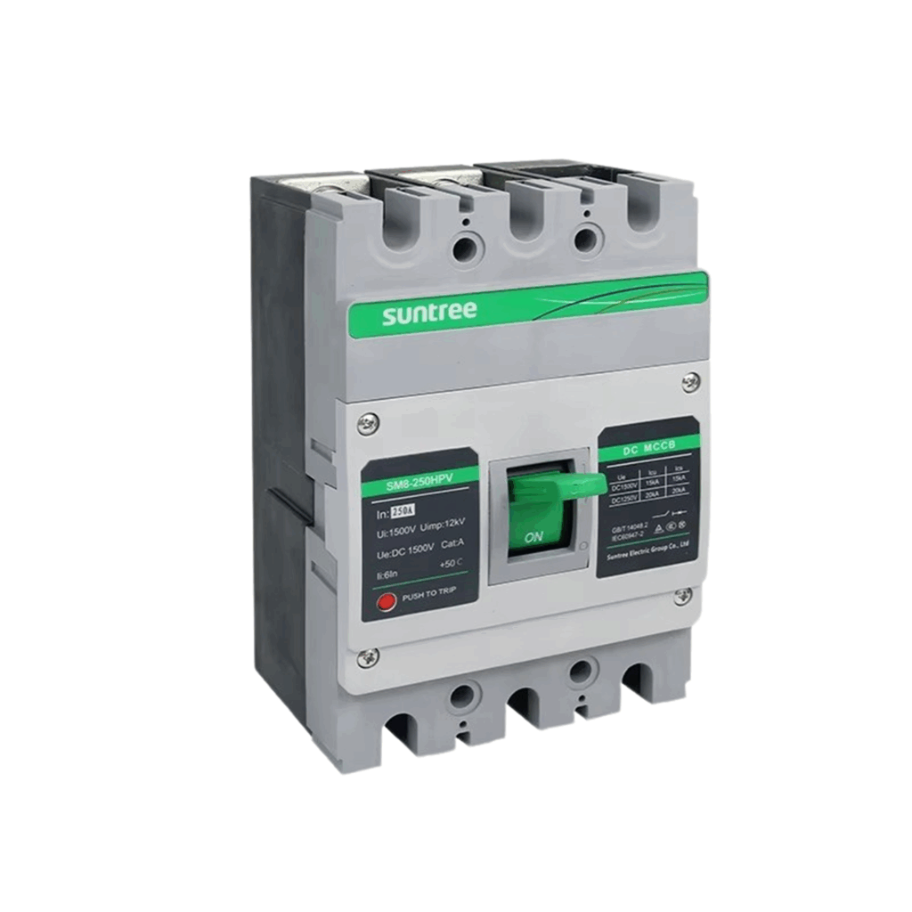 Interruptor Automático MCCB DC 250A 1500V 3P Suntree - Yemin