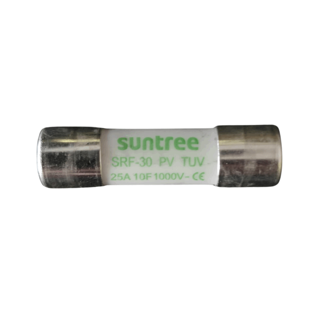 Fusible Solar 10x38 25A 1000Vdc Suntree - Yemin